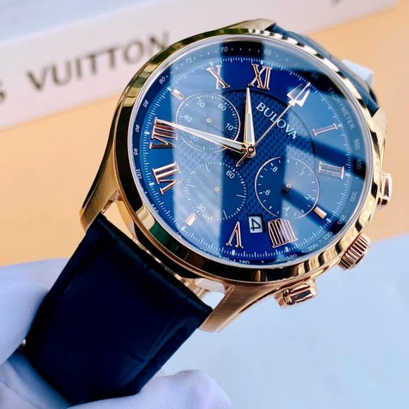 Bulova | Accessories | Bulova Rose Gold Classic Mens Watch | Poshmark